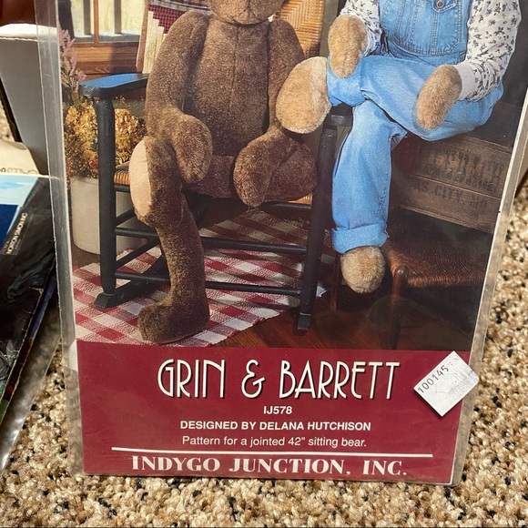 Other | Vintage Craft Patterns Mccalls 655 669 64 8091 Grin Barrett ...